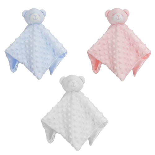 HAND PUPPET-DIMPLE BEAR COMFORTER - AGATA ATELIER