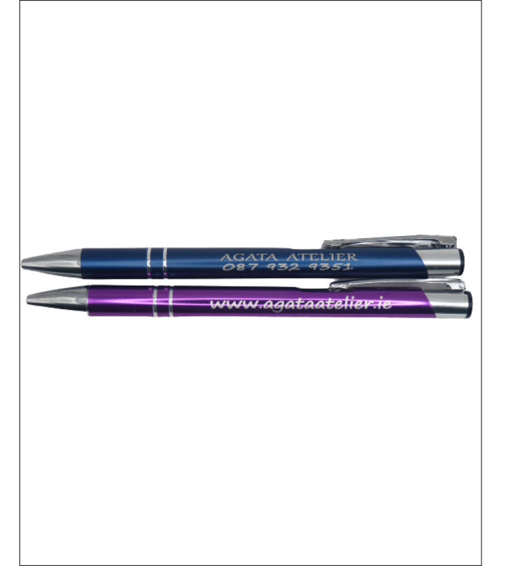 Personalised Metal Cosmo Pens - AGATA ATELIER