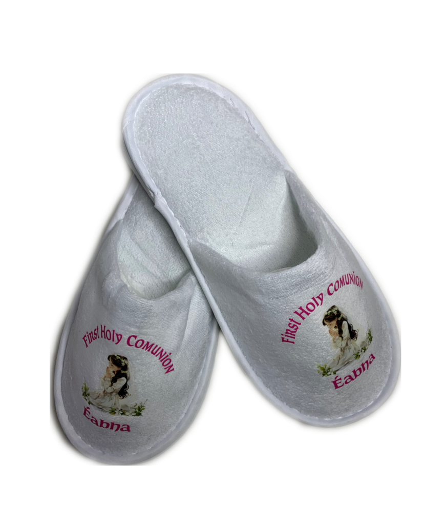 Personalised Communion Slippers - AGATA ATELIER